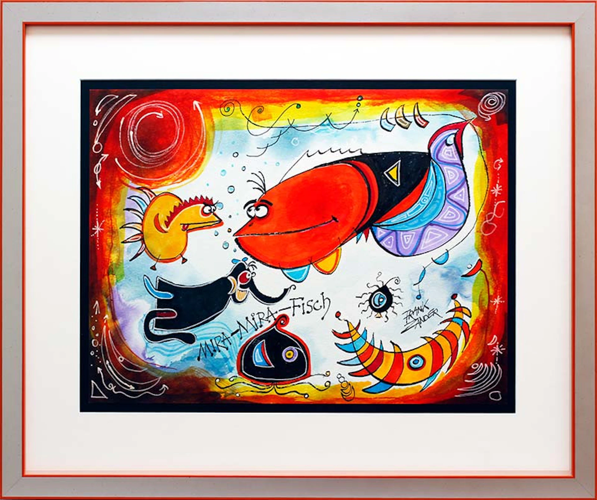 Frank Zander original Malerei und Kunst kaufen | Galerie Wutzke
