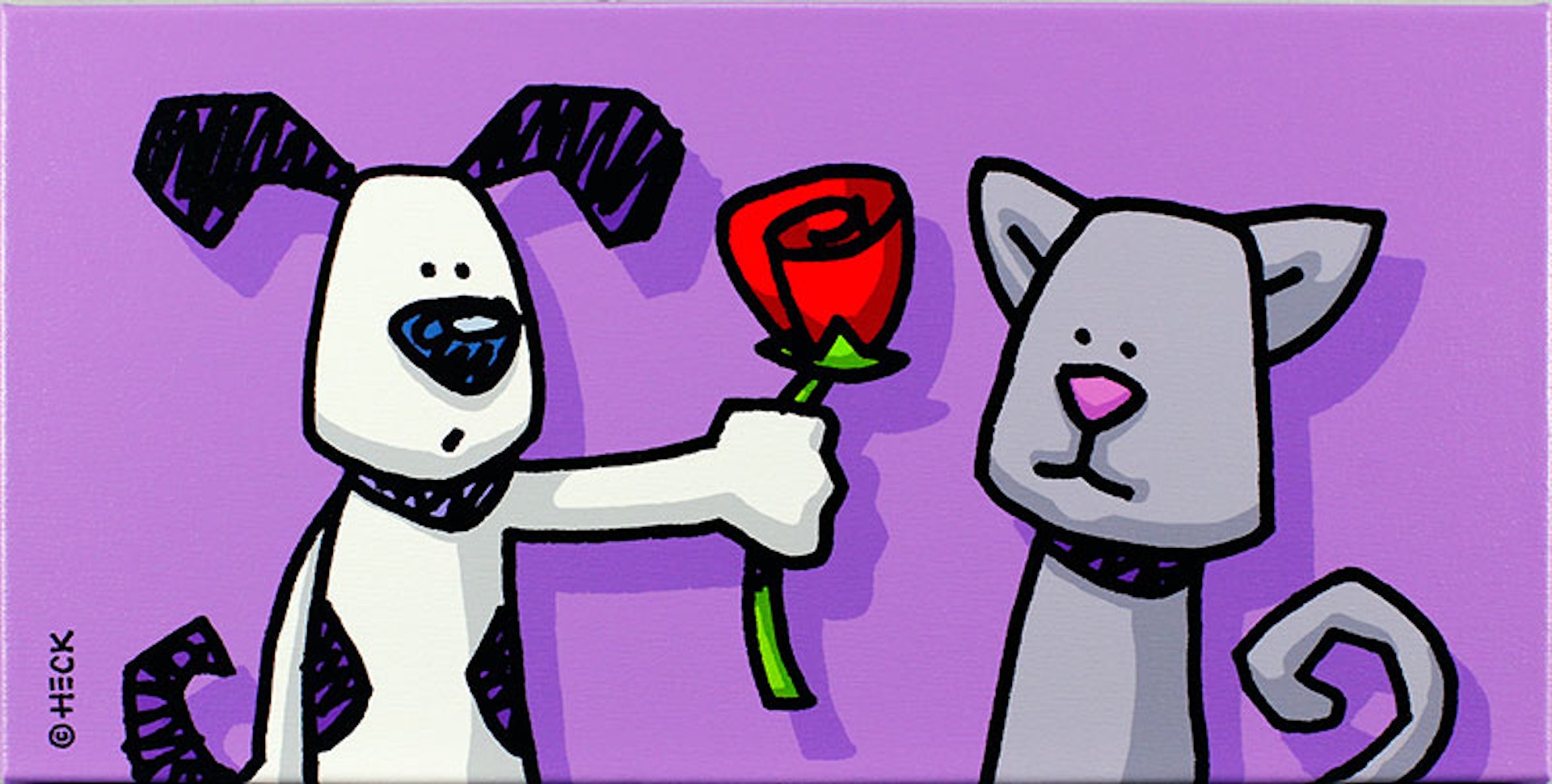 ED HECK Bilder, Originale und Unikate preiswert | Galerie Wutzke